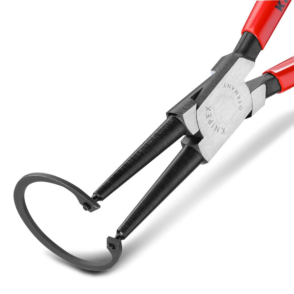 Knipex 4411J3SB 225mm Straight Tip Internal Circlip Pliers