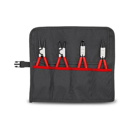 Knipex 001956 4pce Tool Roll Circlip Plier Set