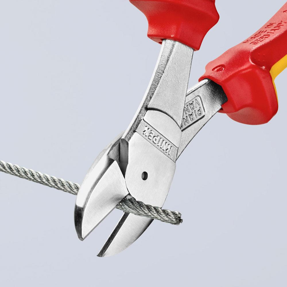 Knipex 7406200SB 200mm High Leverage Diagonal Cutter