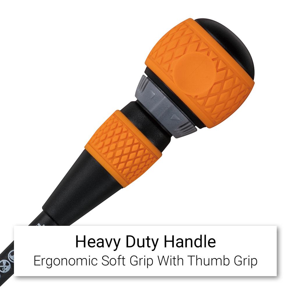 Vessel 6X100 Slotted 6mm x 100mm 36 Teeth Gear Ball Ratchet Flat Head ...