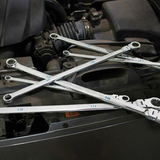 GEARWRENCH 86126 10pce 120XP Universal Spline XL Metric Flex GearBox ...