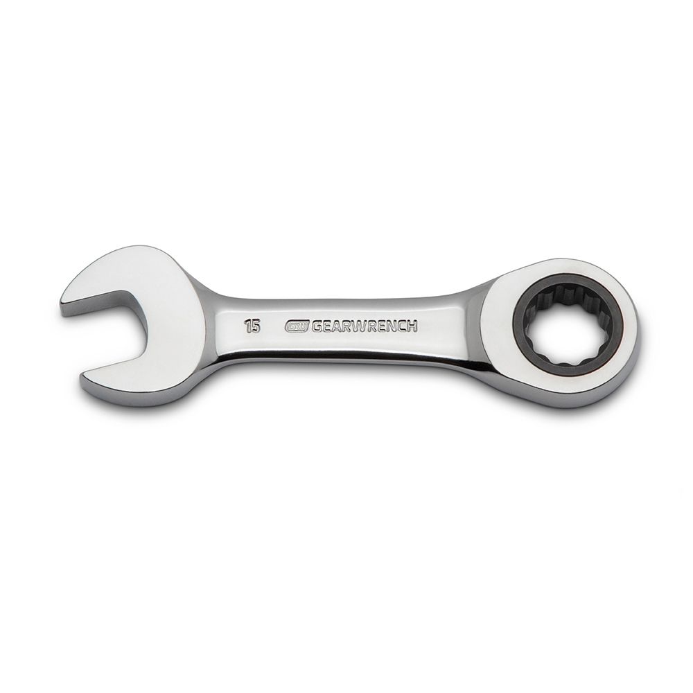 GEARWRENCH 9520D 10pce 12 Point Metric Stubby Combination Ratcheting ...