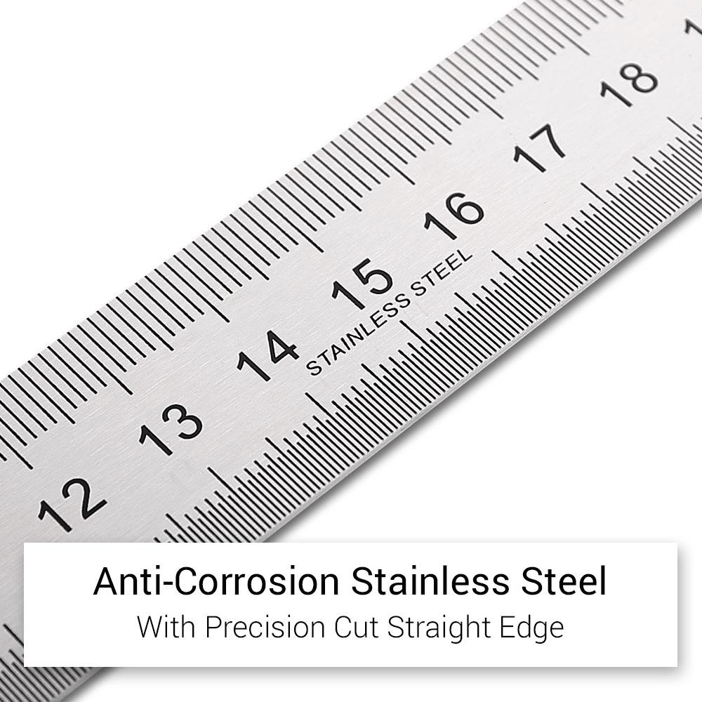 Daytona DMR300 300mm (12") Stainless Steel Double Sided Metric ...