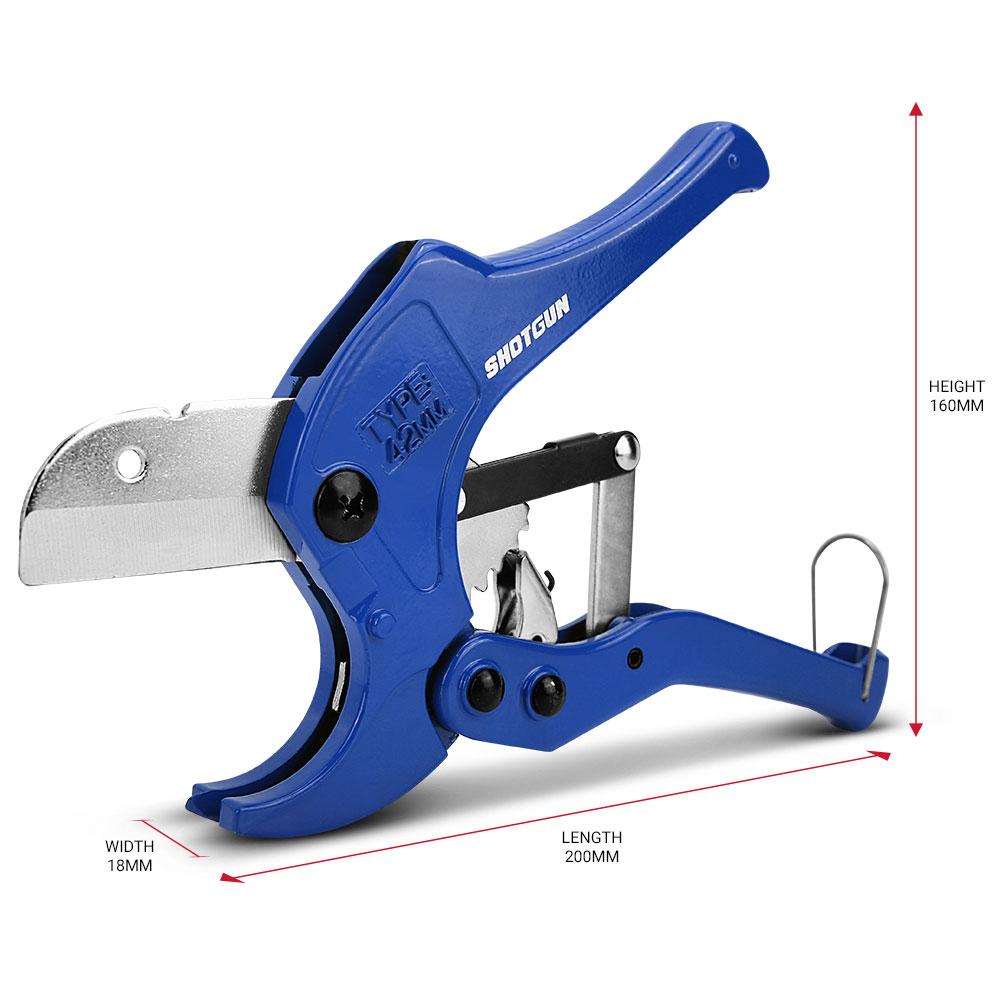 Shotgun SRPC 42mm Ratcheting PVC Pipe Cutter