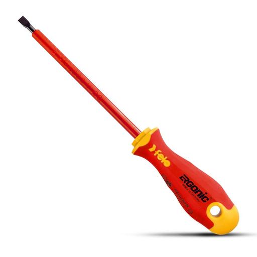 Felo 41303090 3.0 X 0.5 X 100mm Flat Ergonic VDE Screwdriver