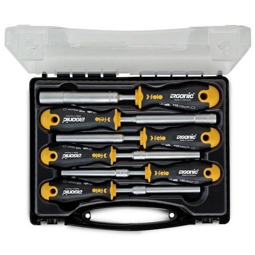 Felo 42810636 6pce Magnetic M-Tec Ergonic Nut Driver Set