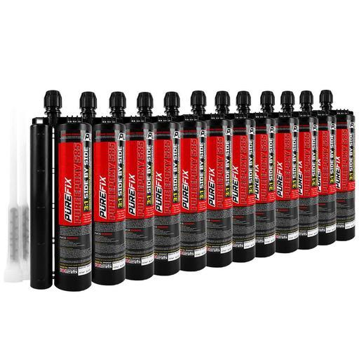 PureFix PFEPOXYPK 12-Pack 585ml Epoxy 585 Chemical Anchor Masonry Adhesive