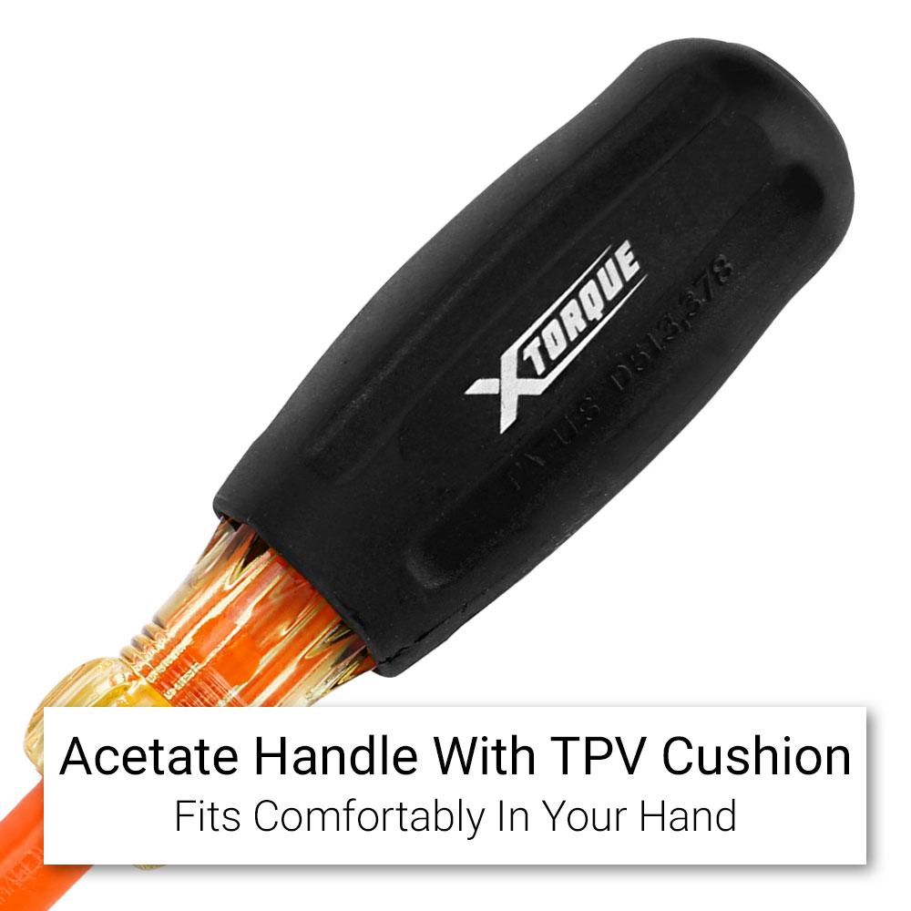 Xtorque X7PACE 7pce Insulated 1000V VDE Slimline Screwdriver Set