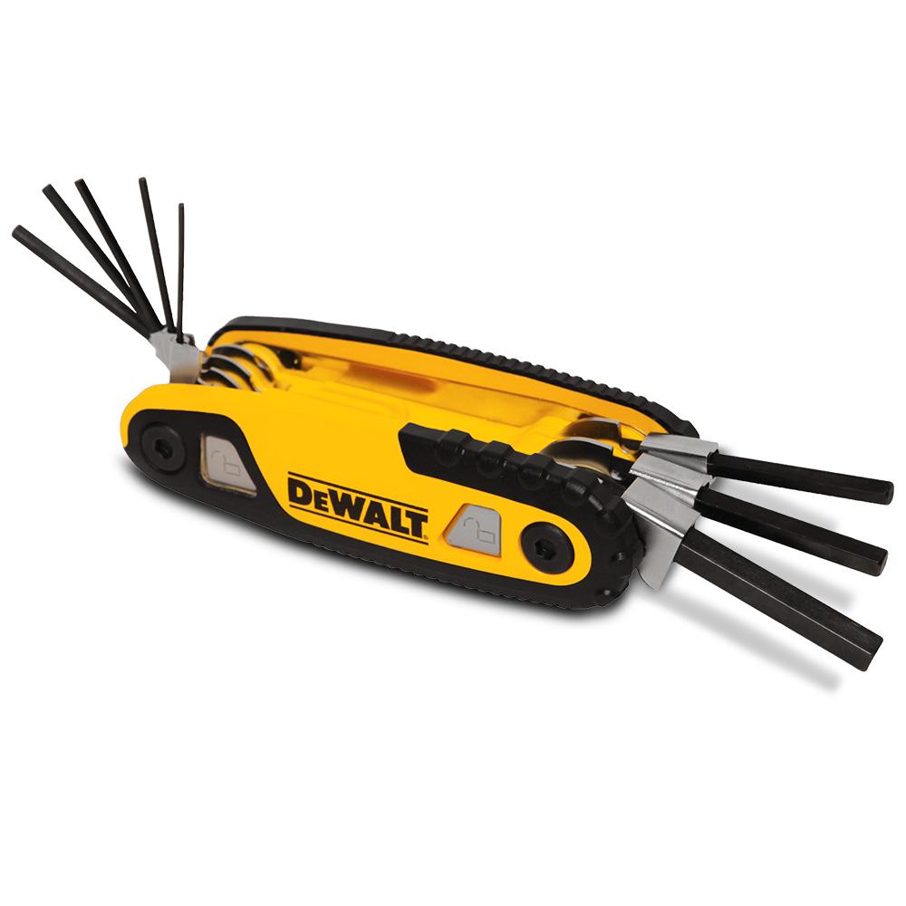 DeWalt DWHT70263M Folding Metric Locking Hex keys