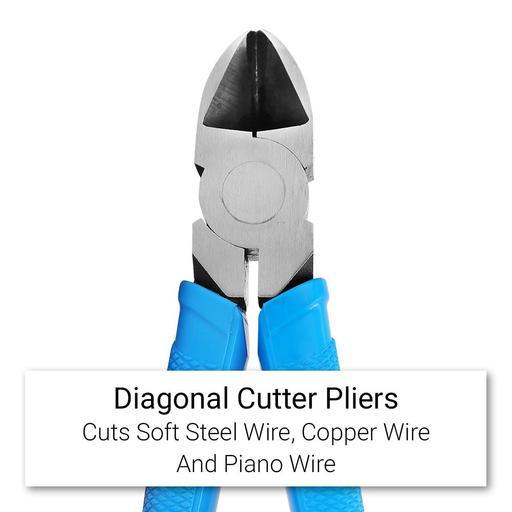 Fujiya 70HZ-200 1000V 200mm (7-7/8") Diagonal Cutter Pliers
