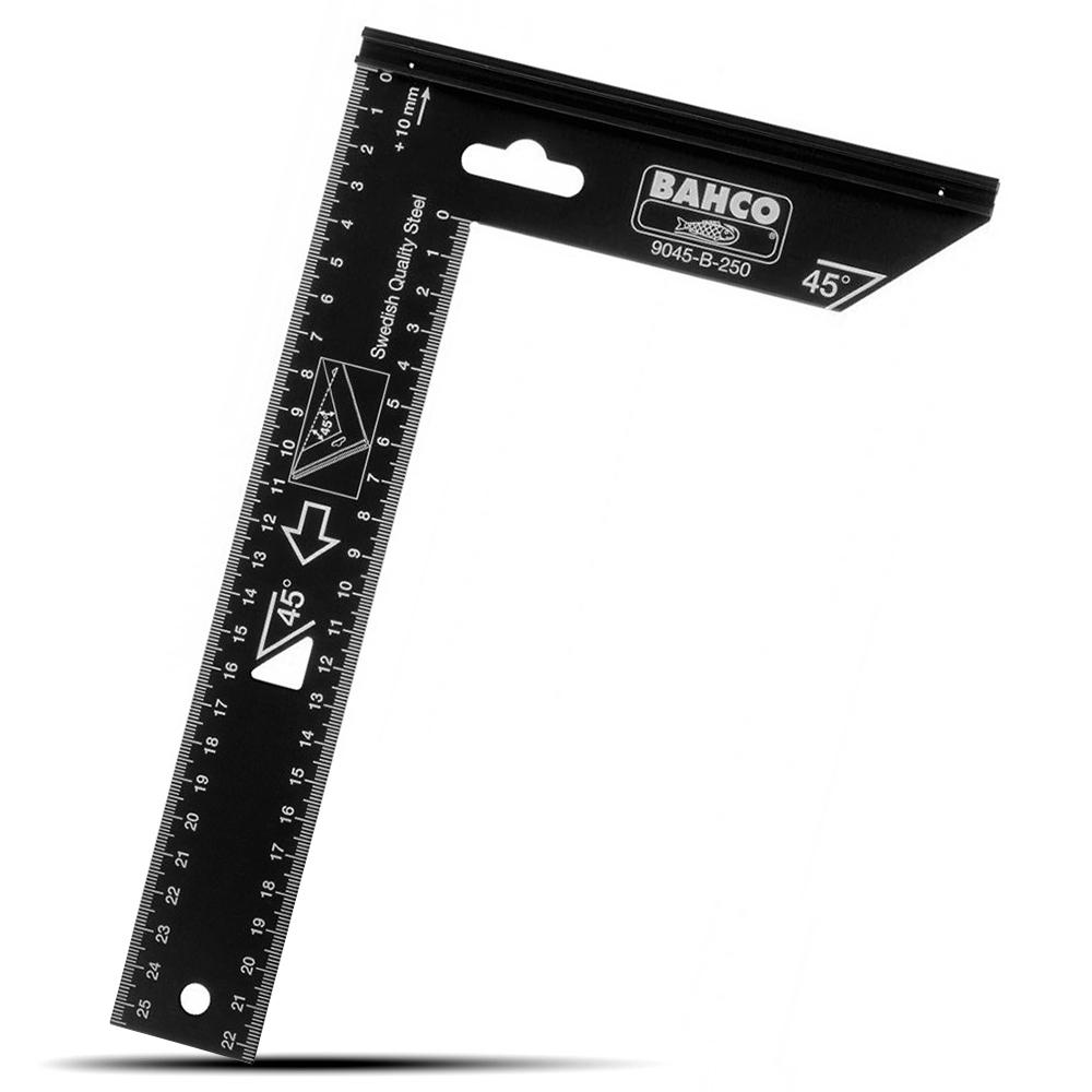 Bahco 9045-B-400 400mm (15-3/4") Square Ruler