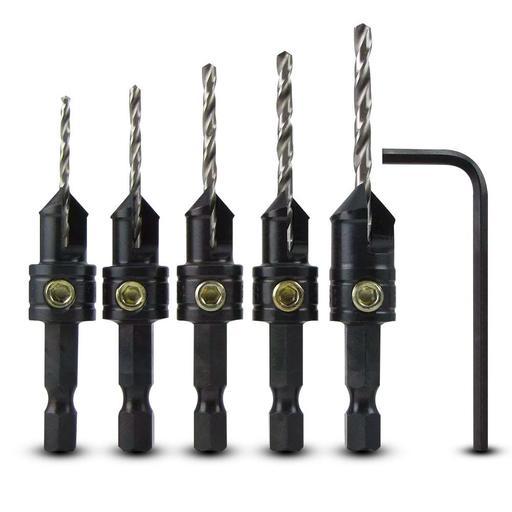 Snappy Tools 40030 5pce Counter Sink Set