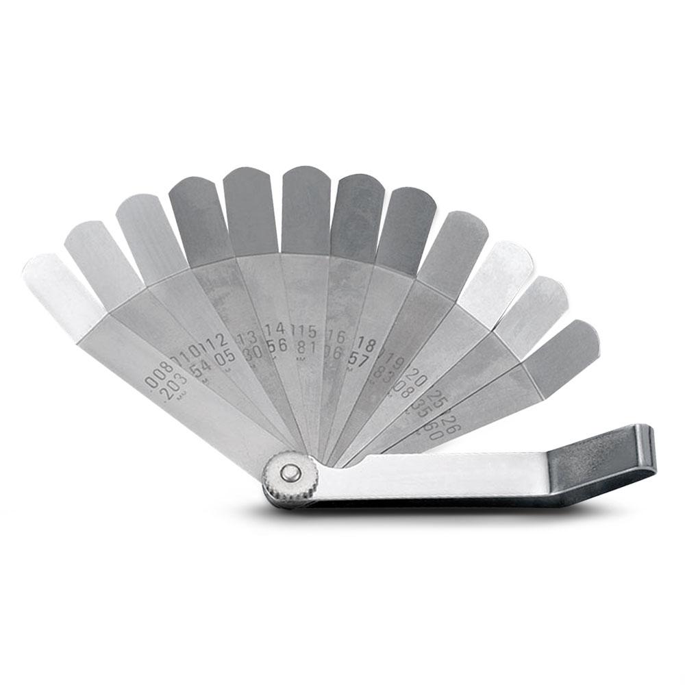 Endeavour Tools DA3100 Metric & Imperial 12 Blade Offset Feeler Gauge