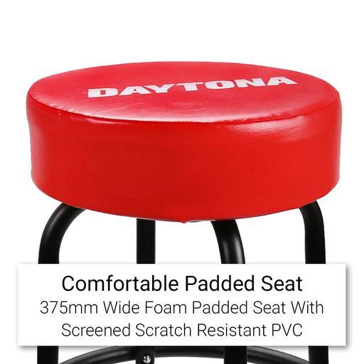 Daytona DSS14 375mm (14-3/4") Heavy Duty Steel Garage Bar Stool