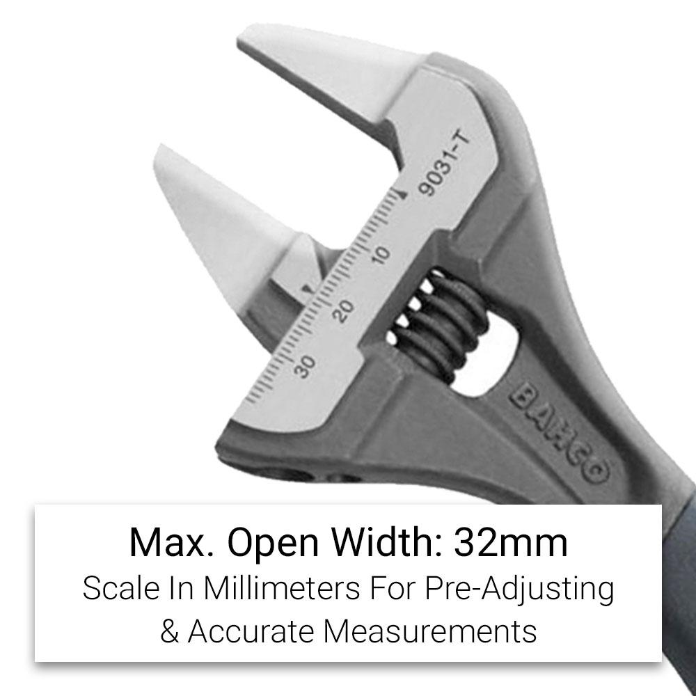 Bahco 9029-T 150mm (6”) Adjustable Wrench