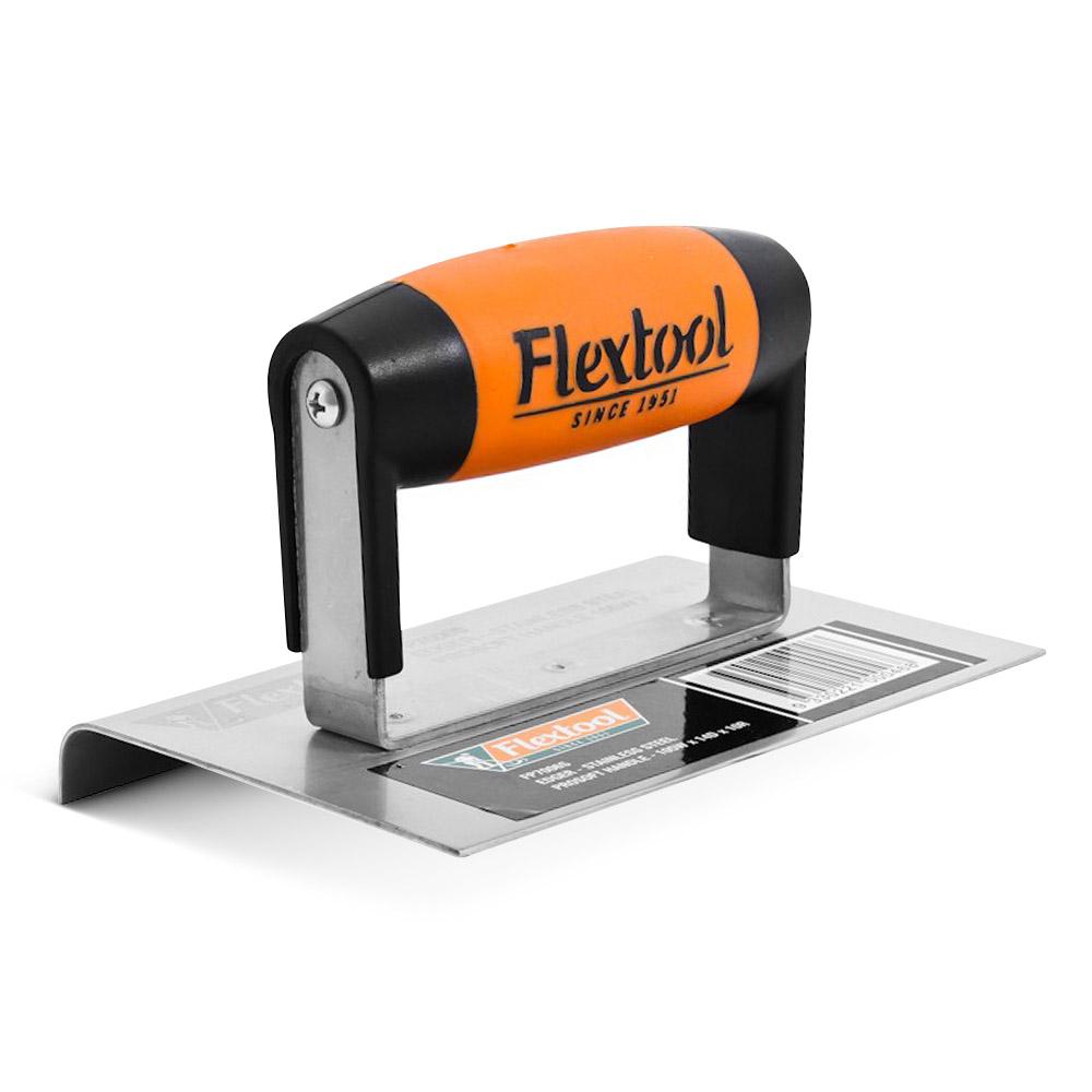 Flextool FT47006S-UNIT 150mm x 105mm Bull Nose Concrete Edger 10mm Radius