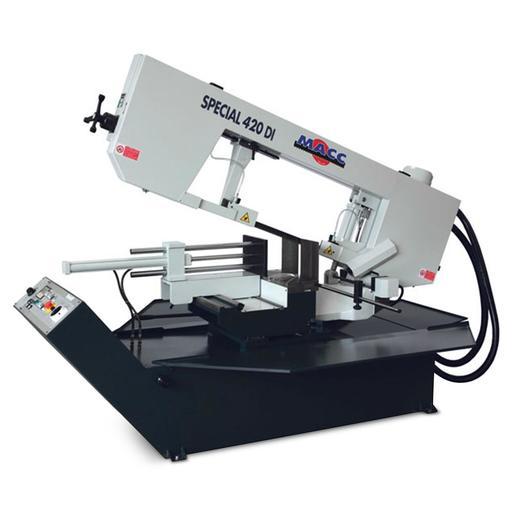 Macc MB-420DI-3 550mm x 400mm 2HP Three Phase Swivel Head Semi ...