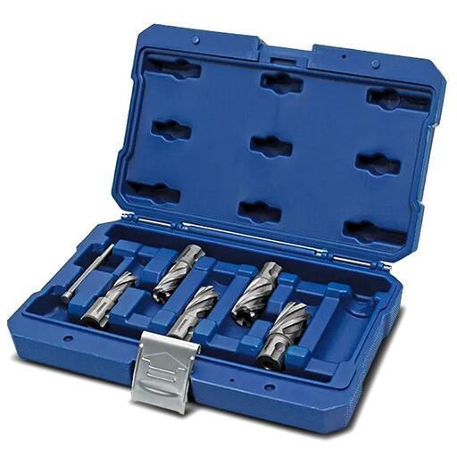 Holemaker ASSET-A 5pce HSS Magnetic Drill Annular Cutter Set with 25mm ...