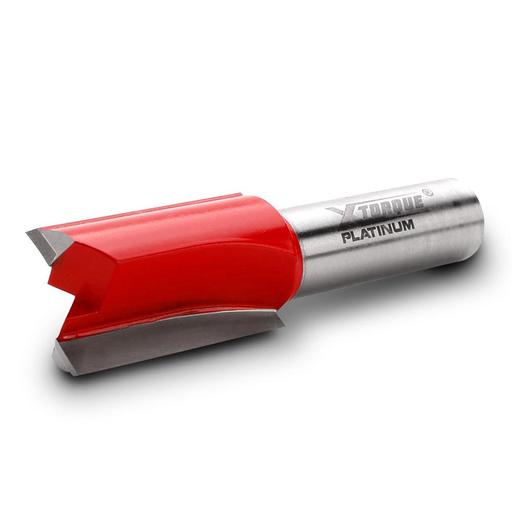 Xtorque XP2012 Platinum 20mm Straight Double Flute 1/2" Shank Router Bit