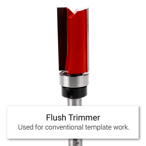 Xtorque XP1277 Platinum 12.7mm Inverted Flush Trim Double Fluted 1/4 ...