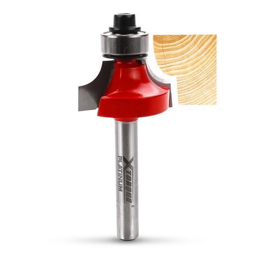 Xtorque XP8RO Platinum 8mm Radius Rounding Over 1/4" Shank Router Bit