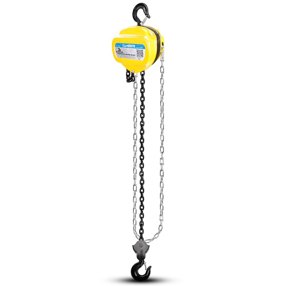 Climbrite CB6M3T 6M 3000Kg Chain Block