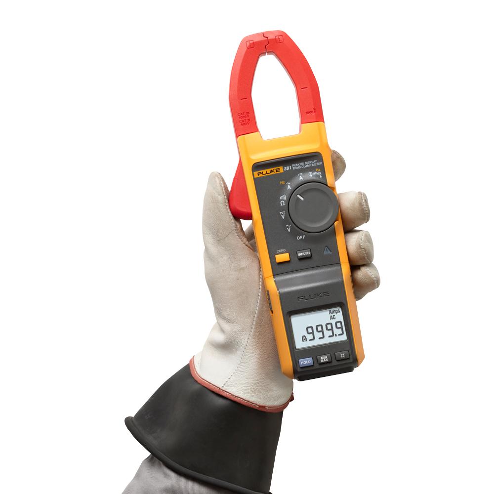 Fluke FLUKE-381 (3610452) Remote Display True RMS AC/DC Clamp Meter ...