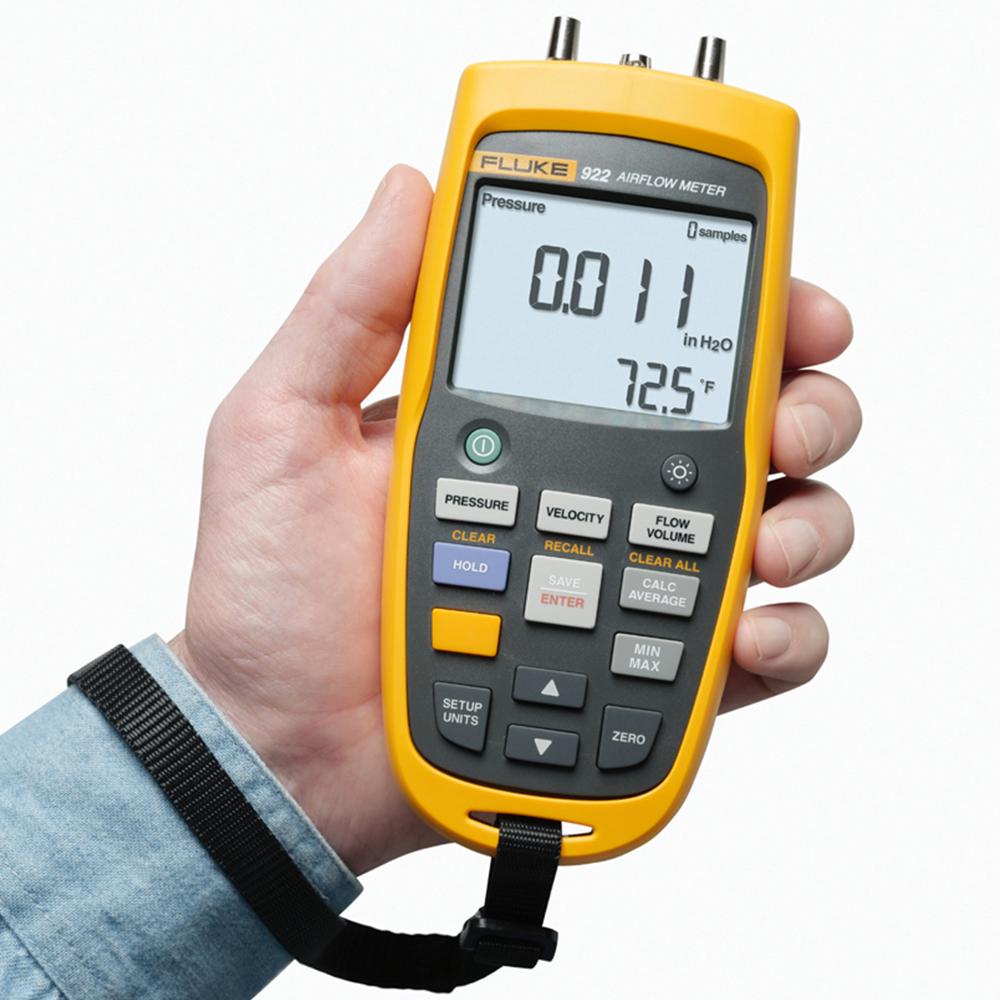Fluke FLUKE-922 (2679822) Airflow Meter & Micromanometer