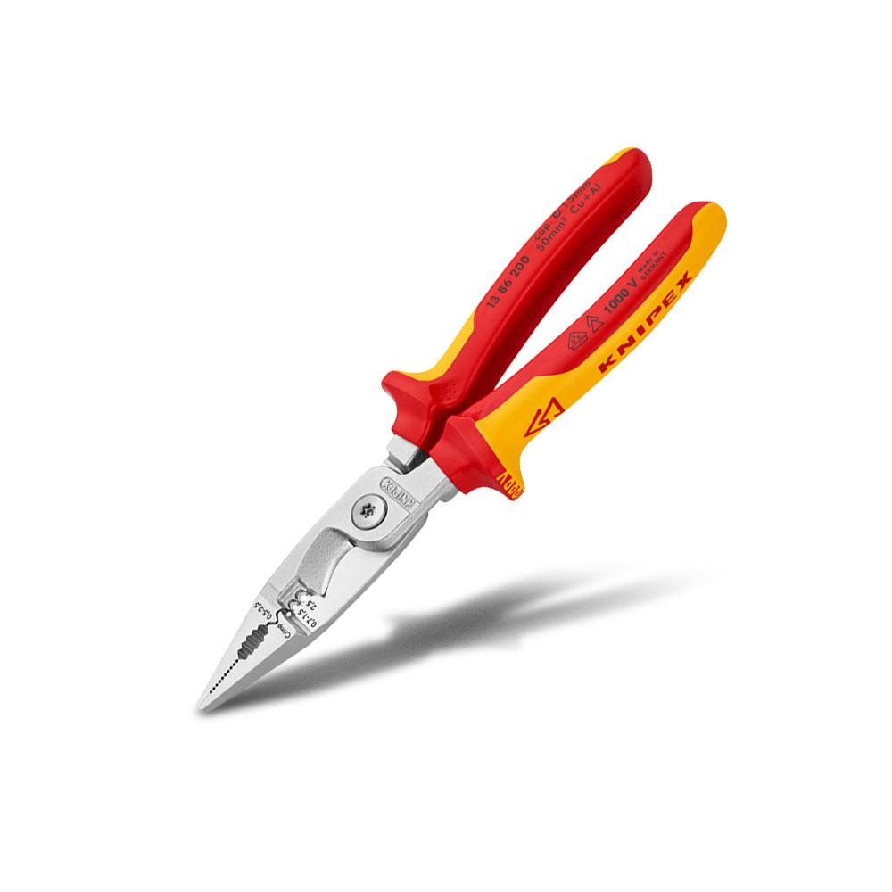 Knipex 1386200SB 200mm 1000V Electrical Installation Pliers