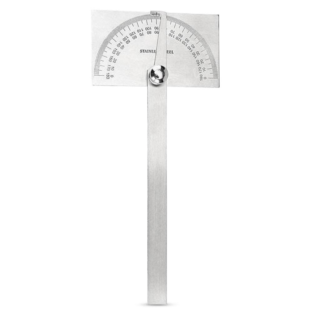 Groz GZ-01224 (DP/R/6) 150mm (6") Rectangular Head Protractor