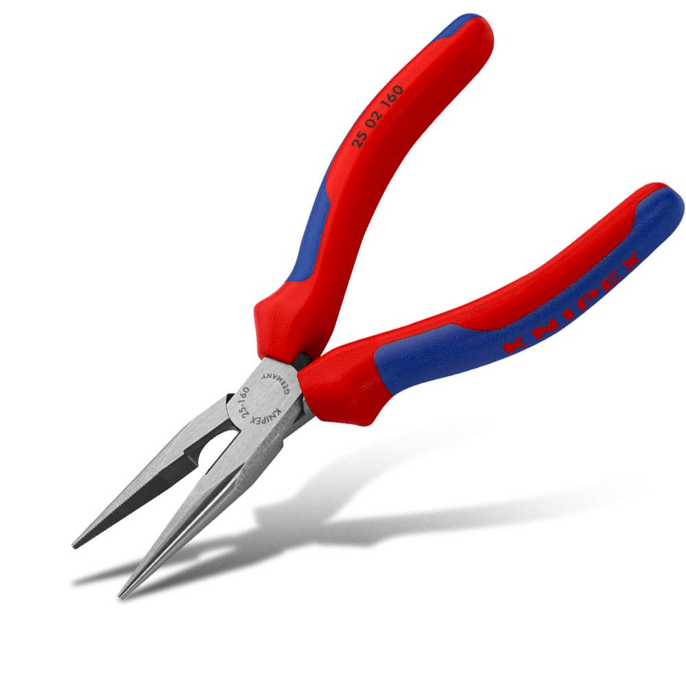 Knipex 2502160SB 160mm Snipe Needle Nose Pliers