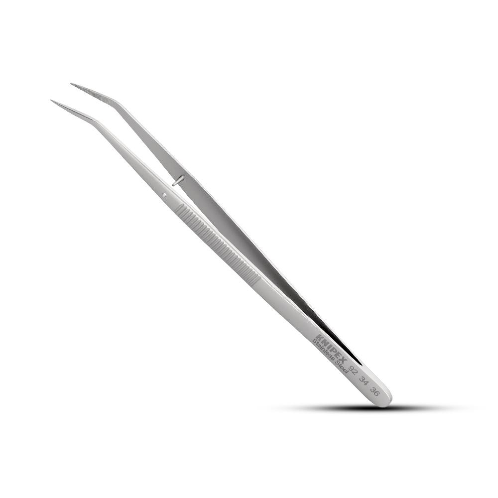 Knipex 923436 155mm 45° Bent Precision Tweezer