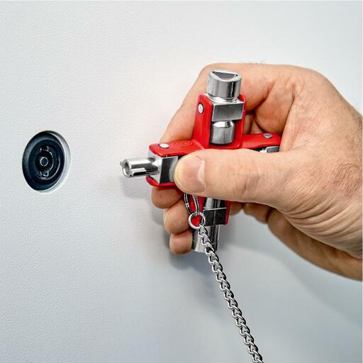 Knipex 001106 9-in-1 Universal Control Cabinet Key