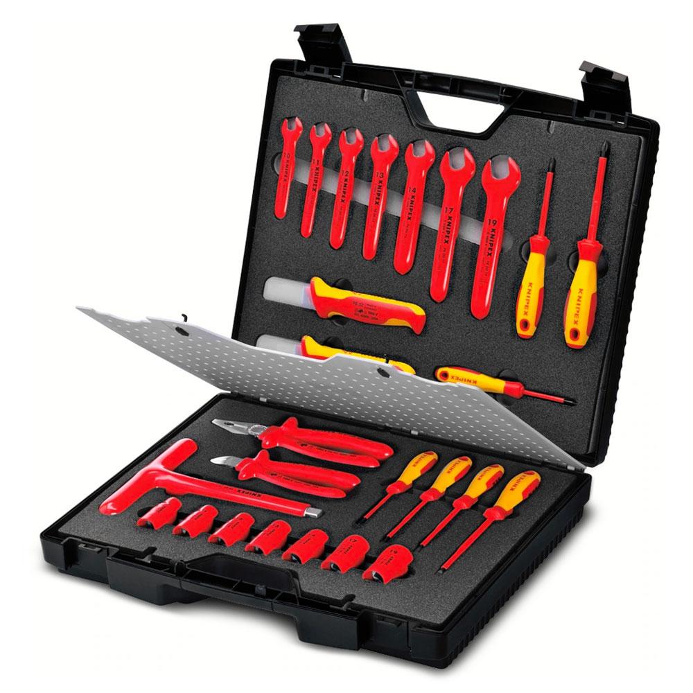 Knipex 989911 17pce 1000V Compact Insulated Tool Case