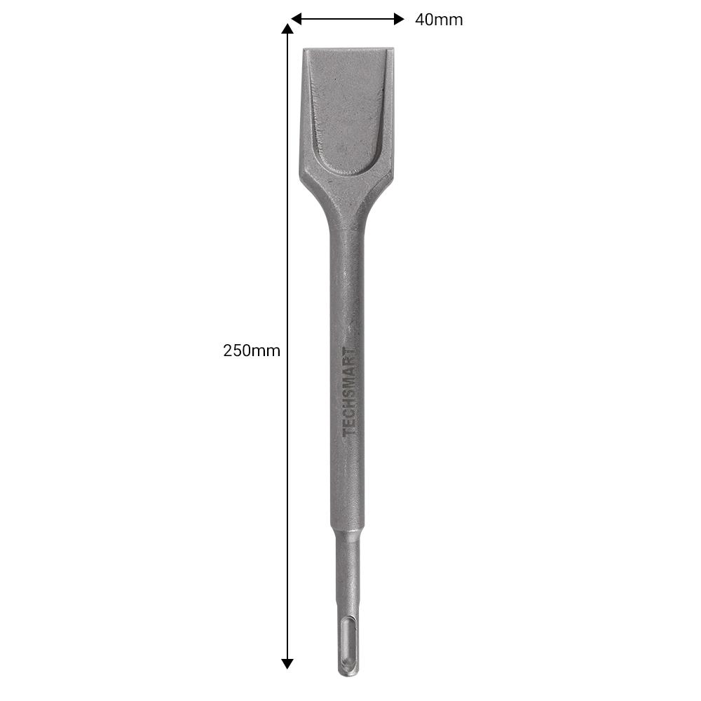 Techsmart T250SC 250mm x 40mm SDS-PLUS Self Sharpening Spade Chisel