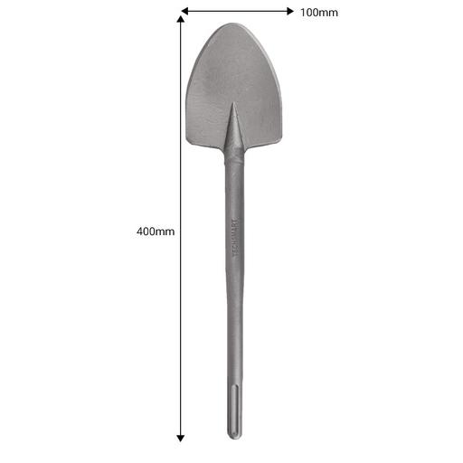 Techsmart T450SC 450mm x 100mm SDS-MAX Pointed Spade