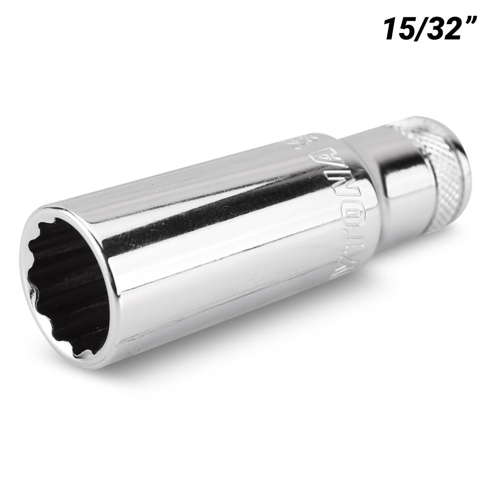 Daytona DI381532DS 3/8" Drive 12 Point 15/32" AF Imperial Deep Socket