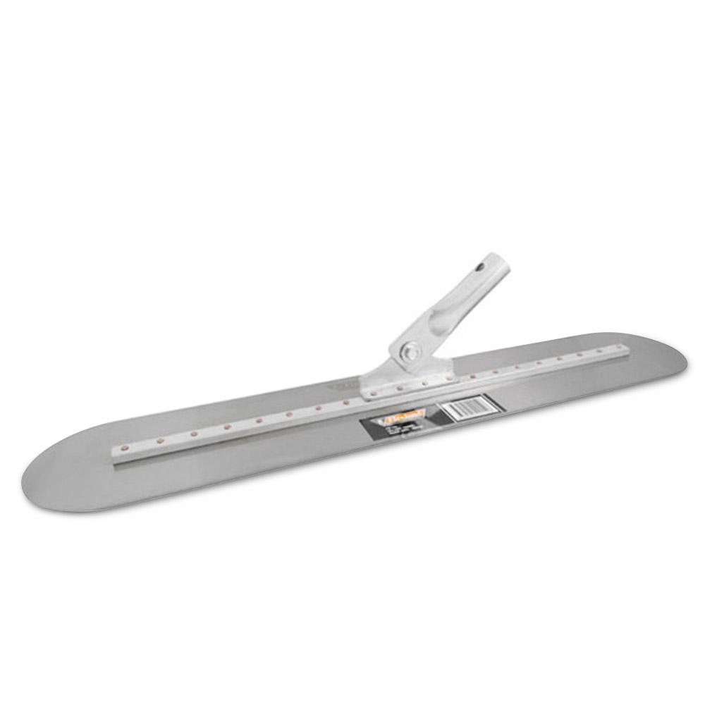 Flextool FT4FW557-UNIT 600mm x 120mm Round Stainless Steel Walking Trowel