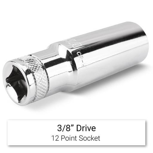 Daytona D3811DS 3/8" Drive 12 Point 11mm Metric Deep Socket