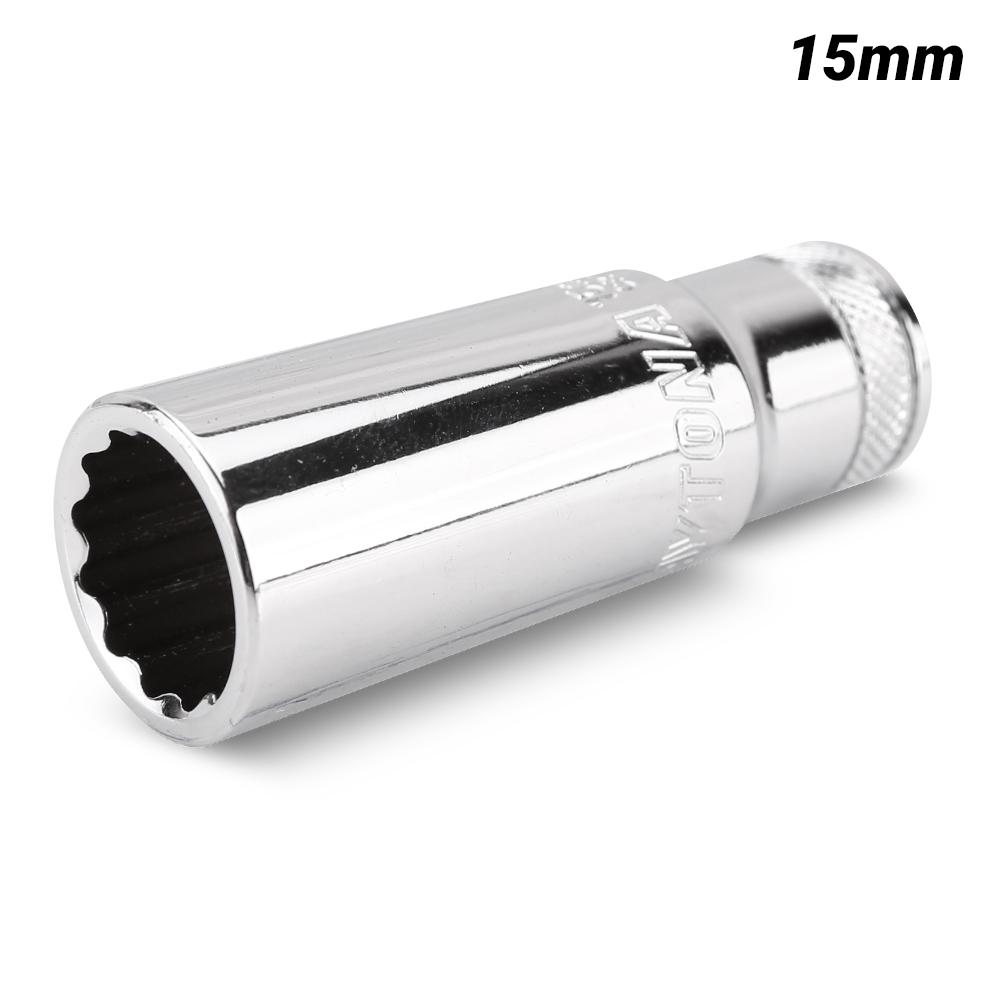 Daytona D3815DS 3/8" Drive 12 Point 15mm Metric Deep Socket