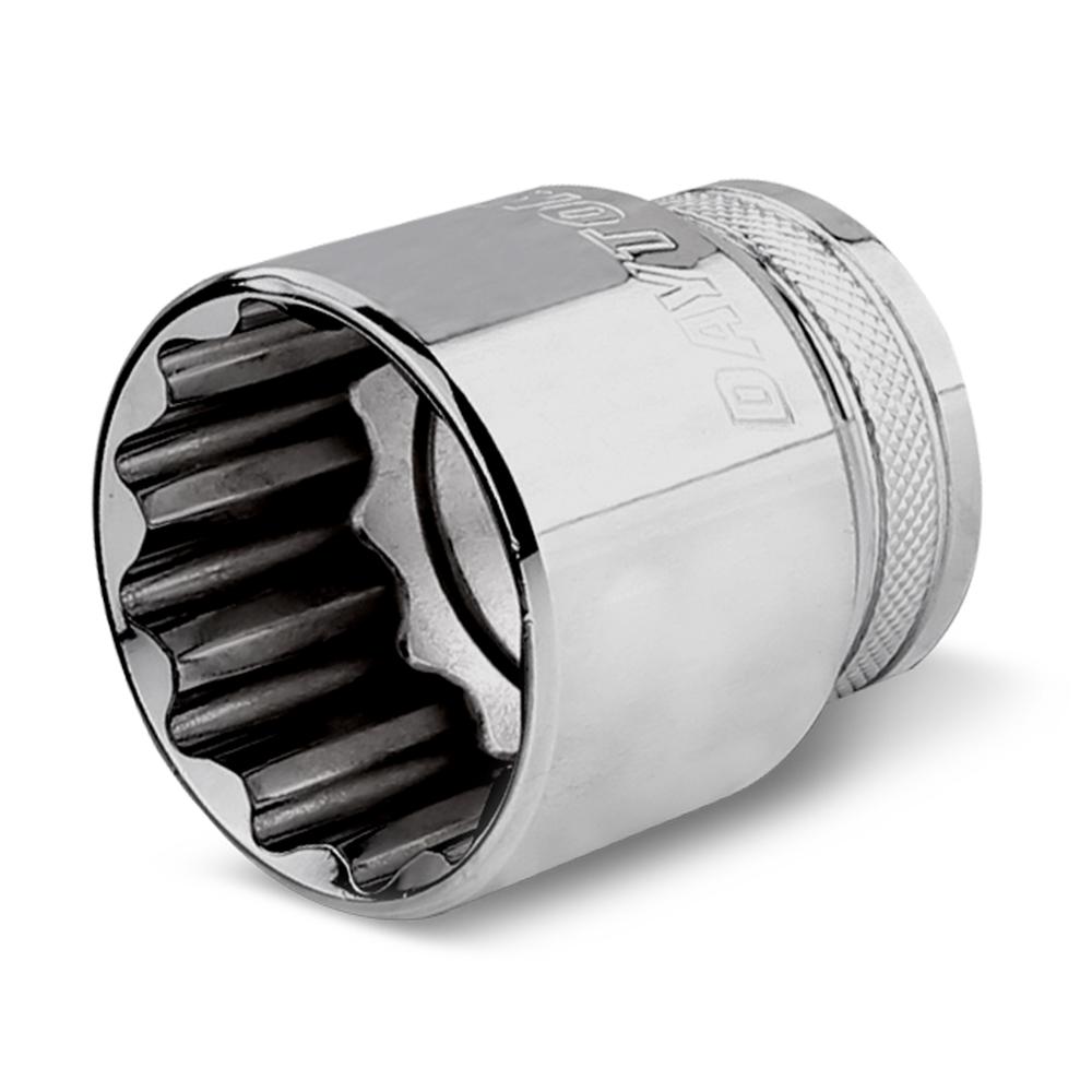 Daytona D1224SS 1/2" Drive 12 Point 24mm Metric Socket