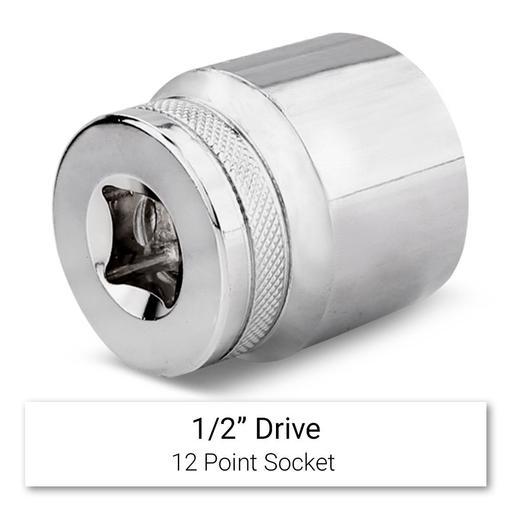 Daytona DI12114SS 1/2" Drive 12 Point 1-1/4" AF Imperial Socket