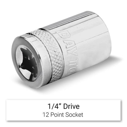 Daytona D1414SS 1/4" Drive 12 Point 14mm Metric Socket