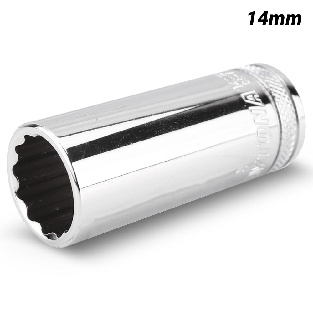Daytona D1414DS 1/4" Drive 12 Point 14mm Metric Deep Socket