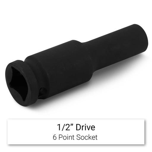 Daytona DD1212 1/2" Drive 6 Point Metric 12mm Deep Impact Socket