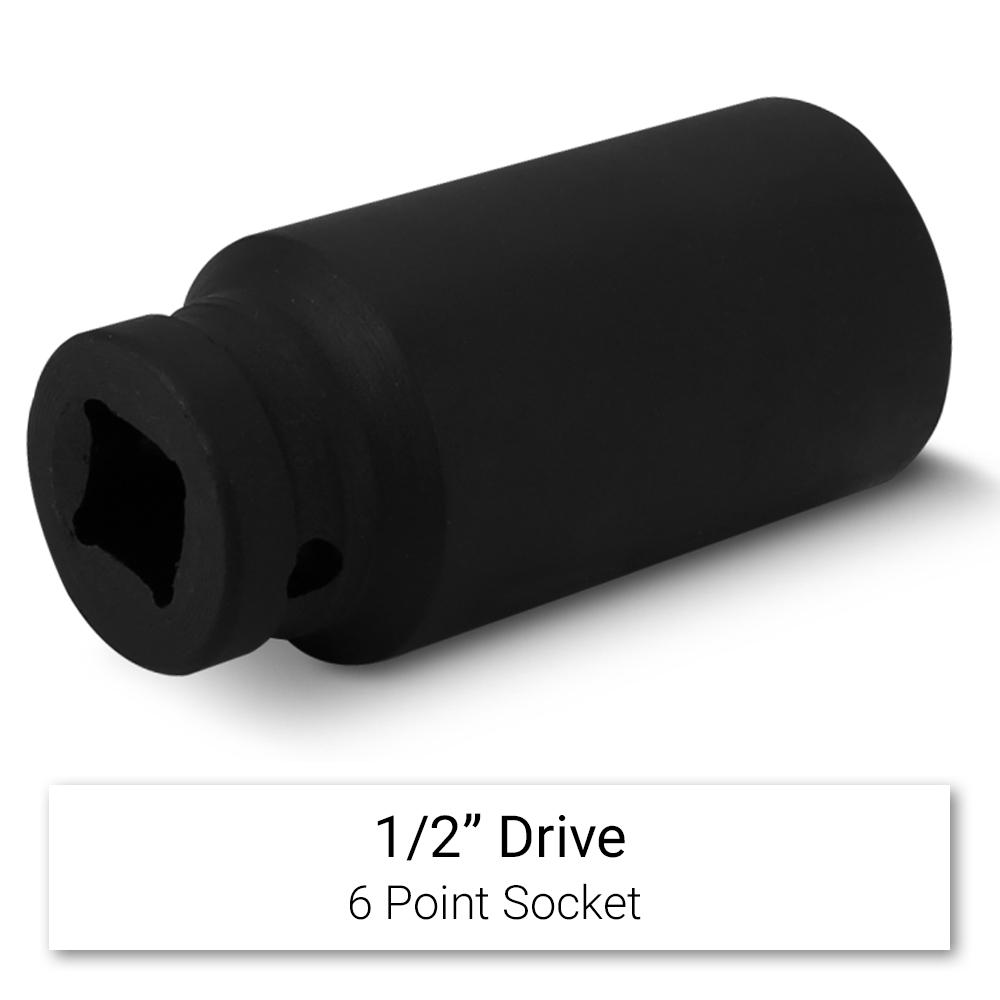 Daytona DD2612 1/2" Drive 6 Point Metric 26mm Deep Impact Socket