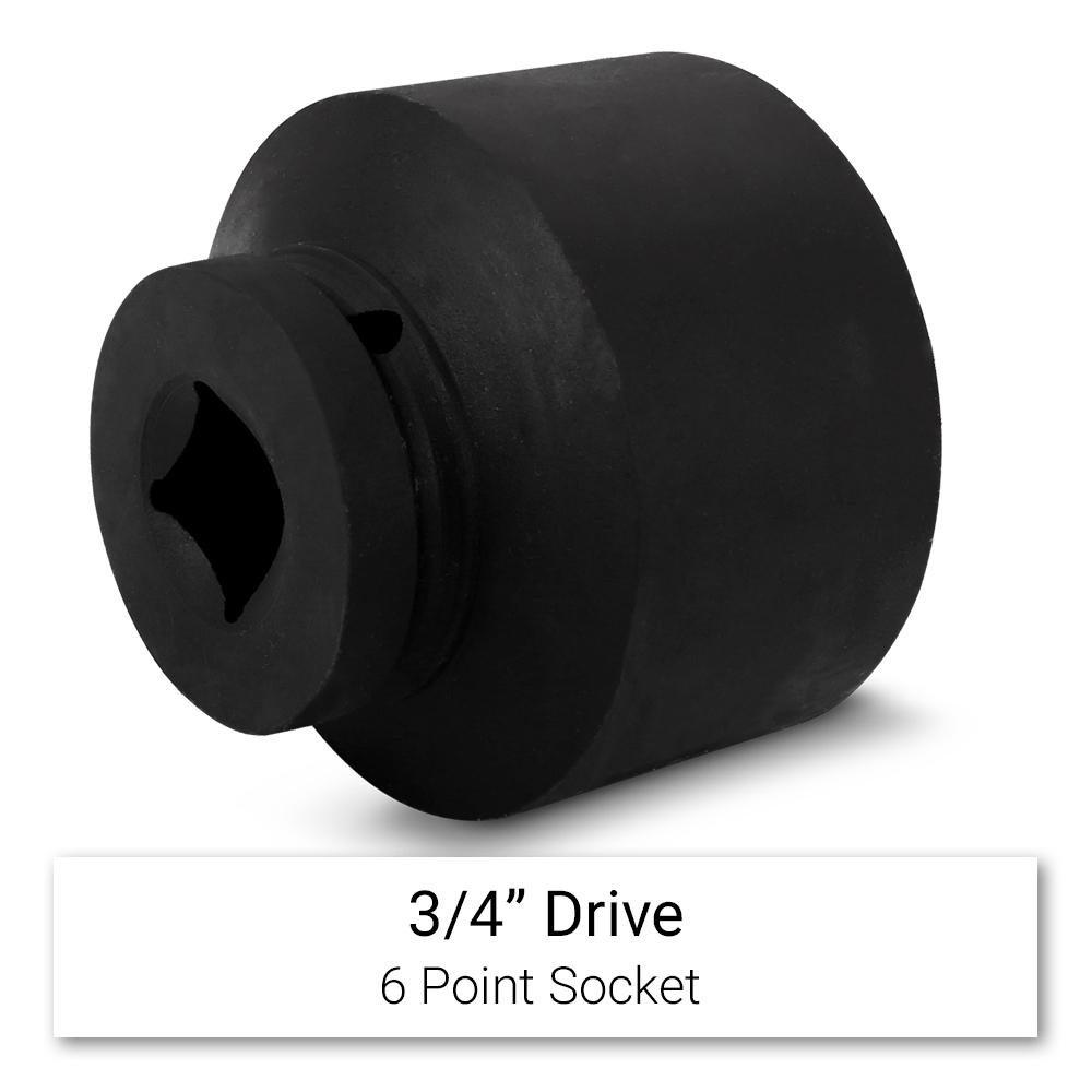 Daytona D6534I 3/4" Drive 6 Point Metric 65mm Impact Socket