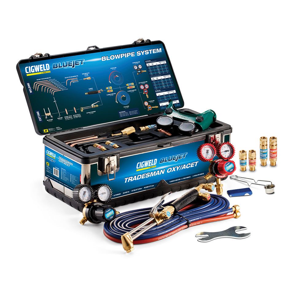 Cigweld 208001 Bluejet Gas Cutting & Welding Kit