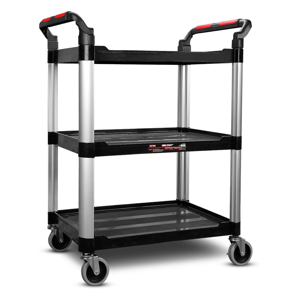 Daytona DP32T Professional 3 Shelf Two Handle Tool Cart