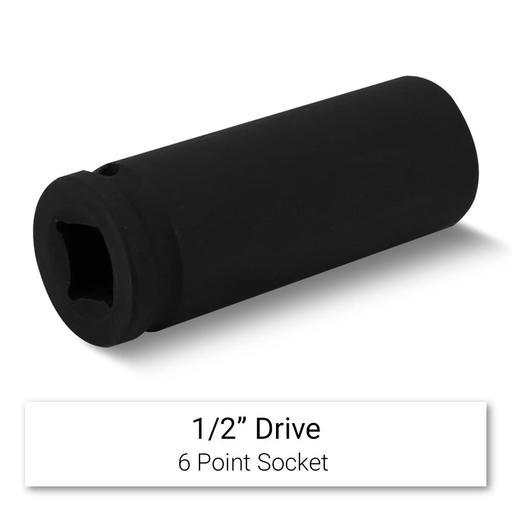 Daytona DD1812 1/2" Drive 6 Point 18mm Deep Impact Socket